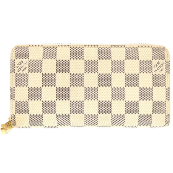 Louis Vuitton | Accessories | Louis Vuitton Zippy Wallet Damier Azur ...